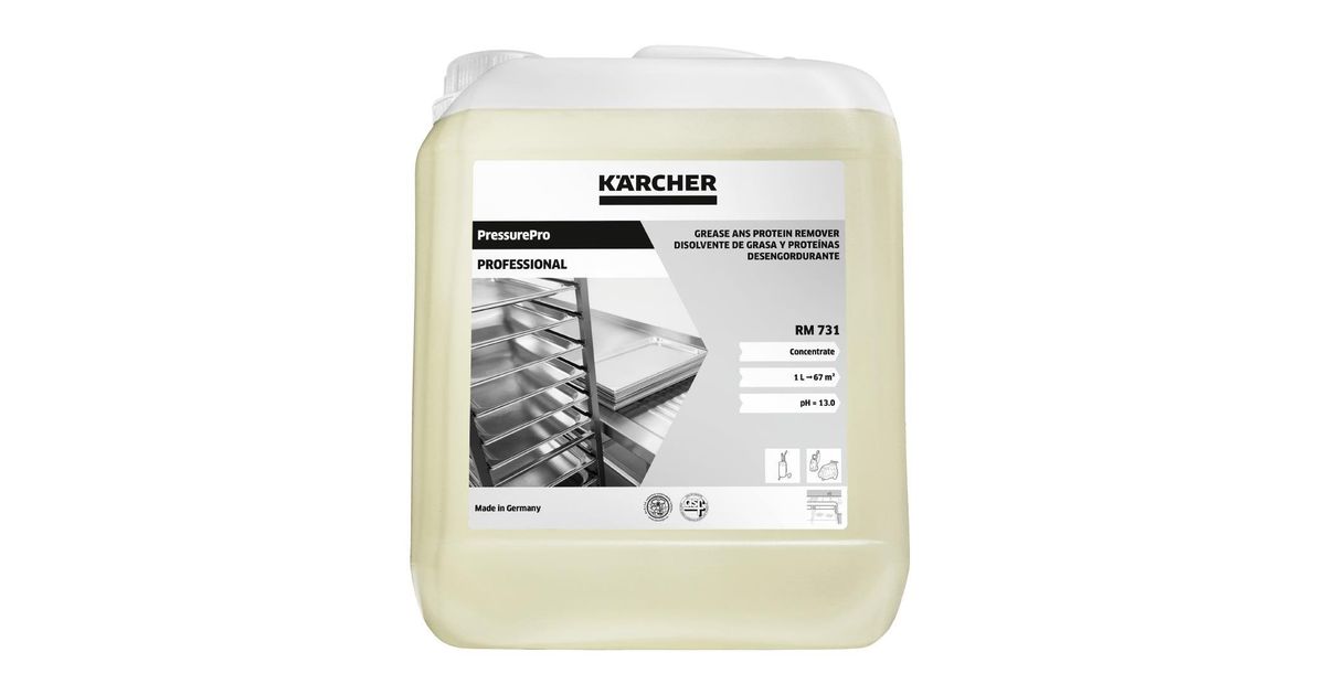 Karcher PressurePro HX440 Grease & Protein Remover RM 731 5 Ltr ...