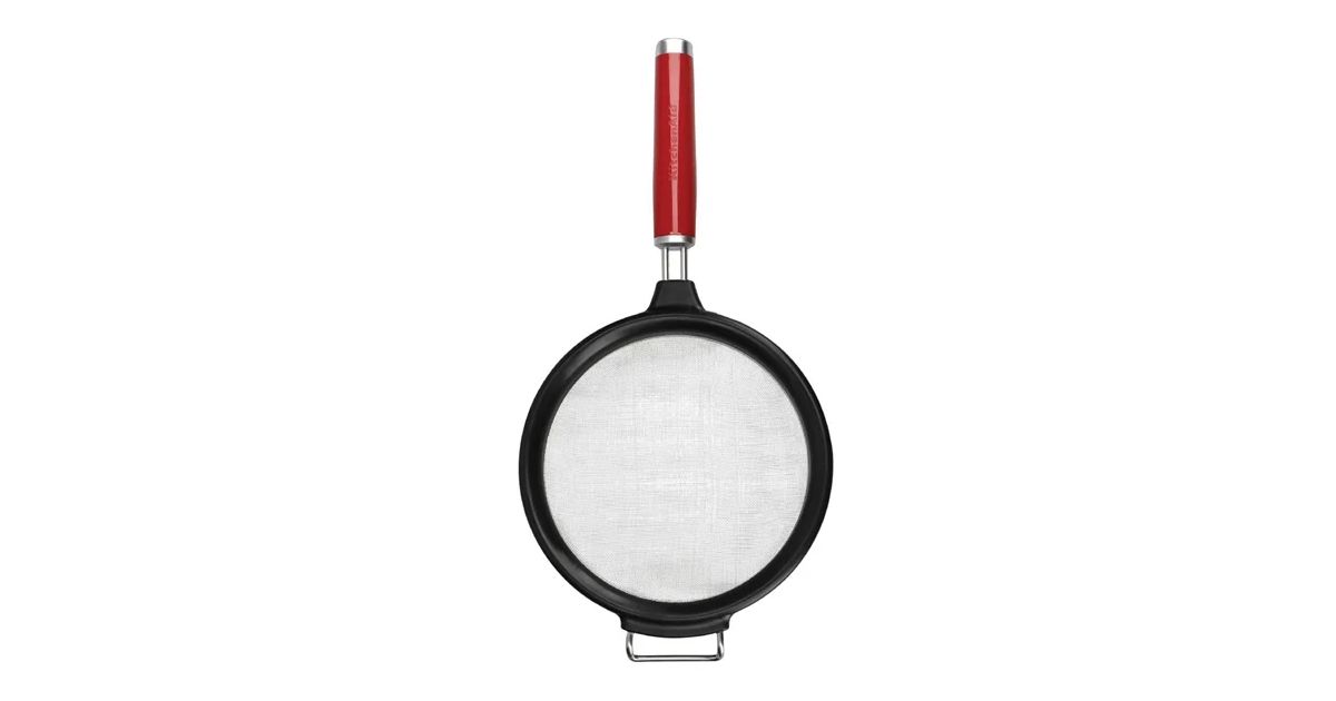 Kitchenaid DX258 Empire Red Strainer 7'' - Catering Appliance Superstore