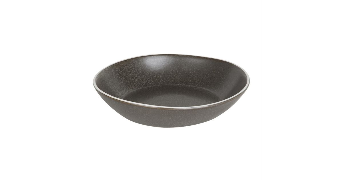 Olympia Chia CX958 Charcoal Coupe Bowl 220mm (Pack of 4) - Catering Appliance Superstore