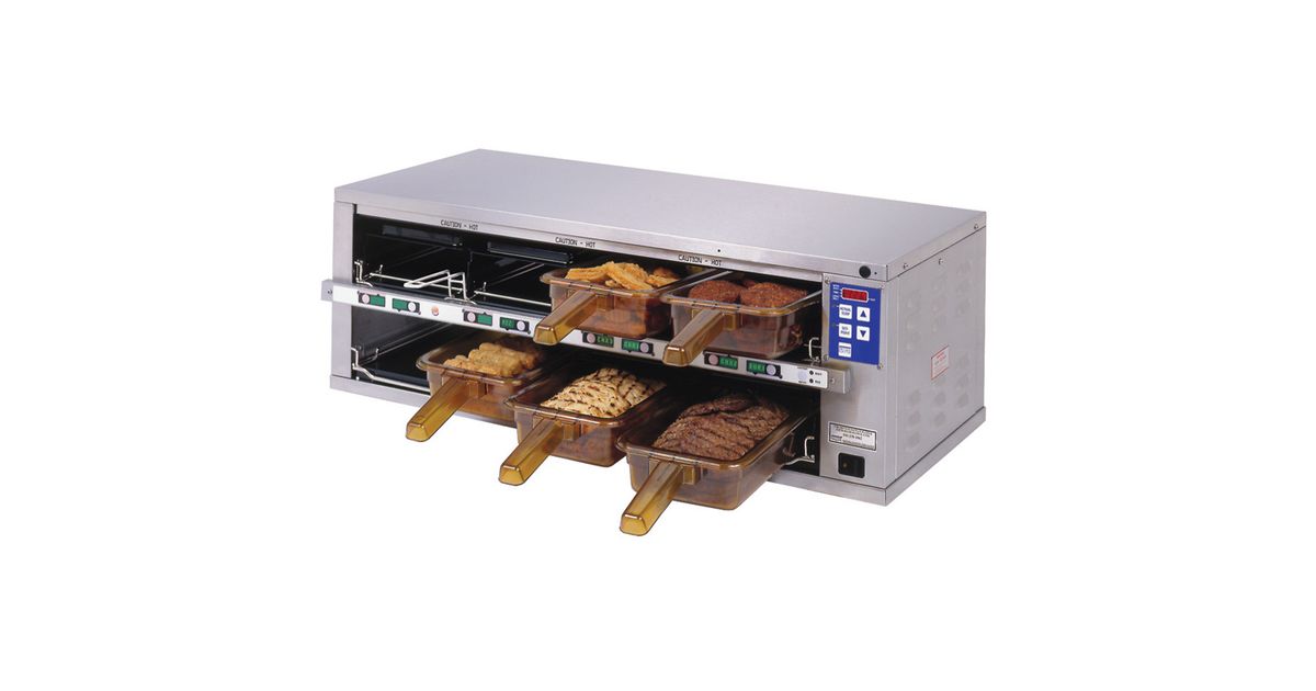 Prince Castle DHB2PT-33CGB 2.6kW Dedicated Holding Bin With MenuTrak ...