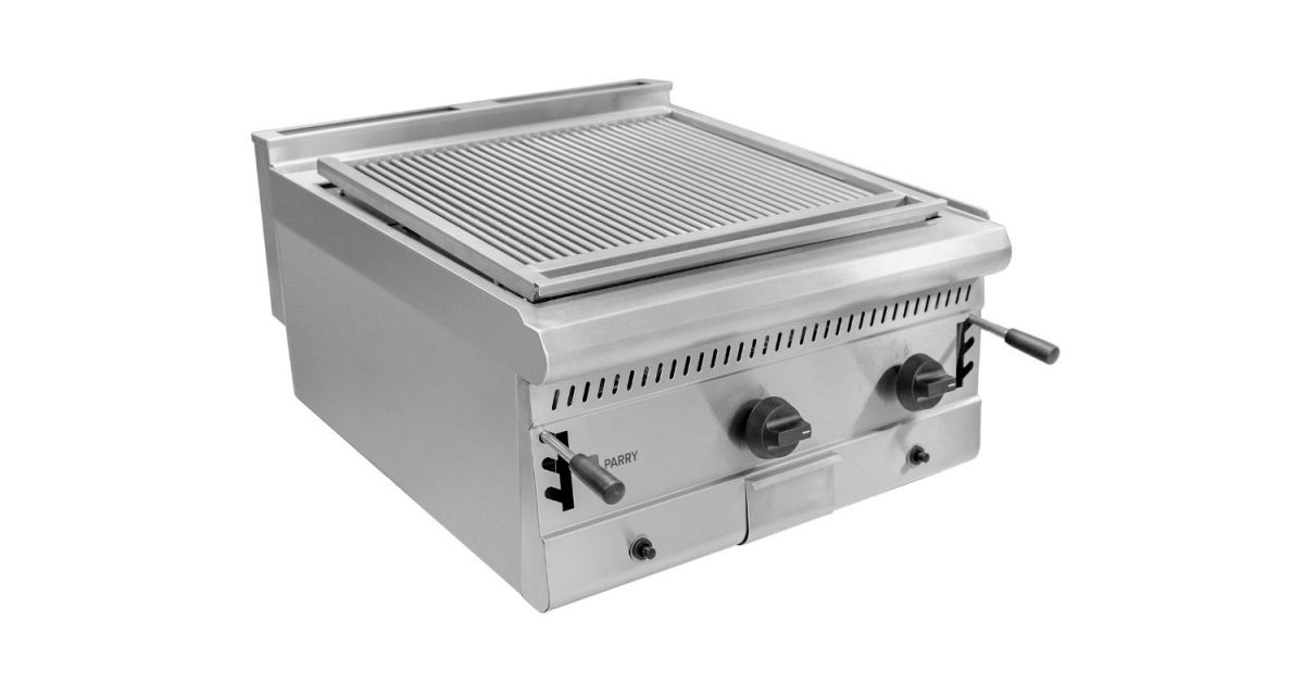 Parry PGC6/N 600mm Wide Natural Gas Countertop Chargrill - Catering ...