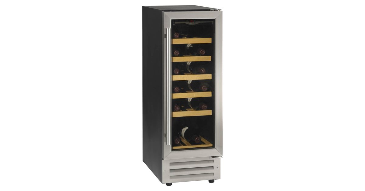 Tefcold TFW100-S 80 Ltr Undercounter Single Glass Door Stainless Steel ...