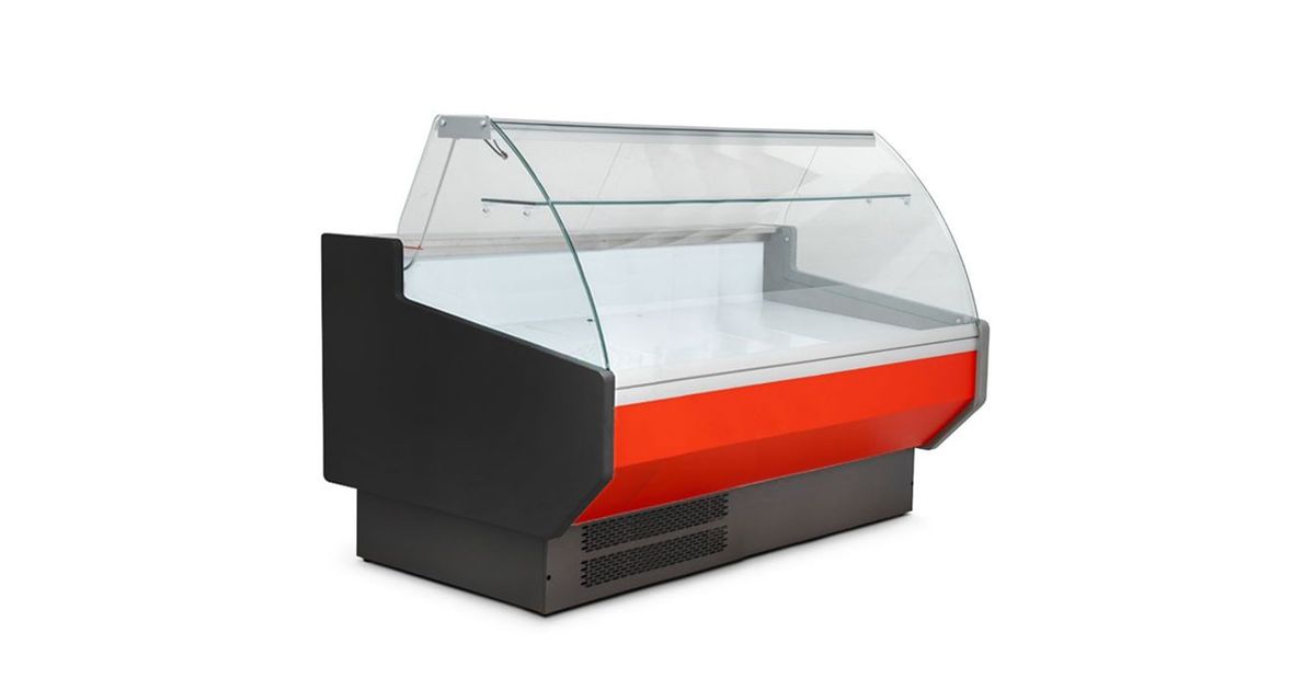Blizzard SIGMA15C 1525mm Wide Curved Glass Fresh Meat Serve Over ...