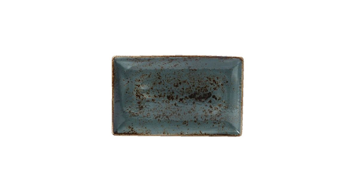 Steelite Craft V009 Blue Rectangular Platters 270 x 167mm (Pack of 6 ...