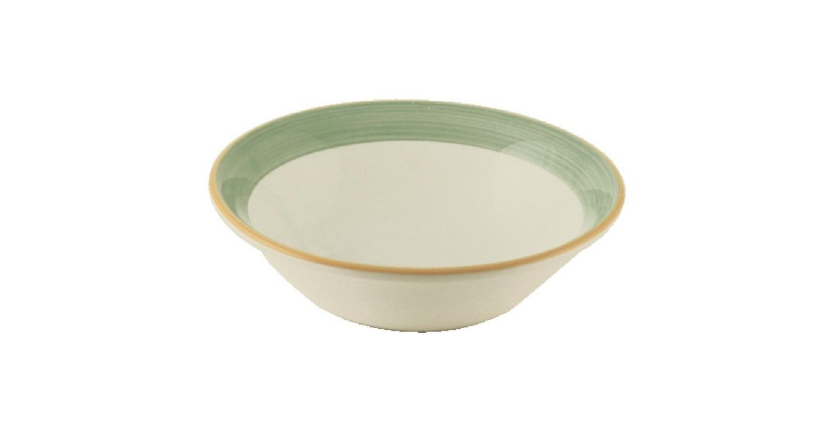 Steelite Rio V2848 Green Oatmeal Bowls 165mm (Pack of 36) - Catering ...