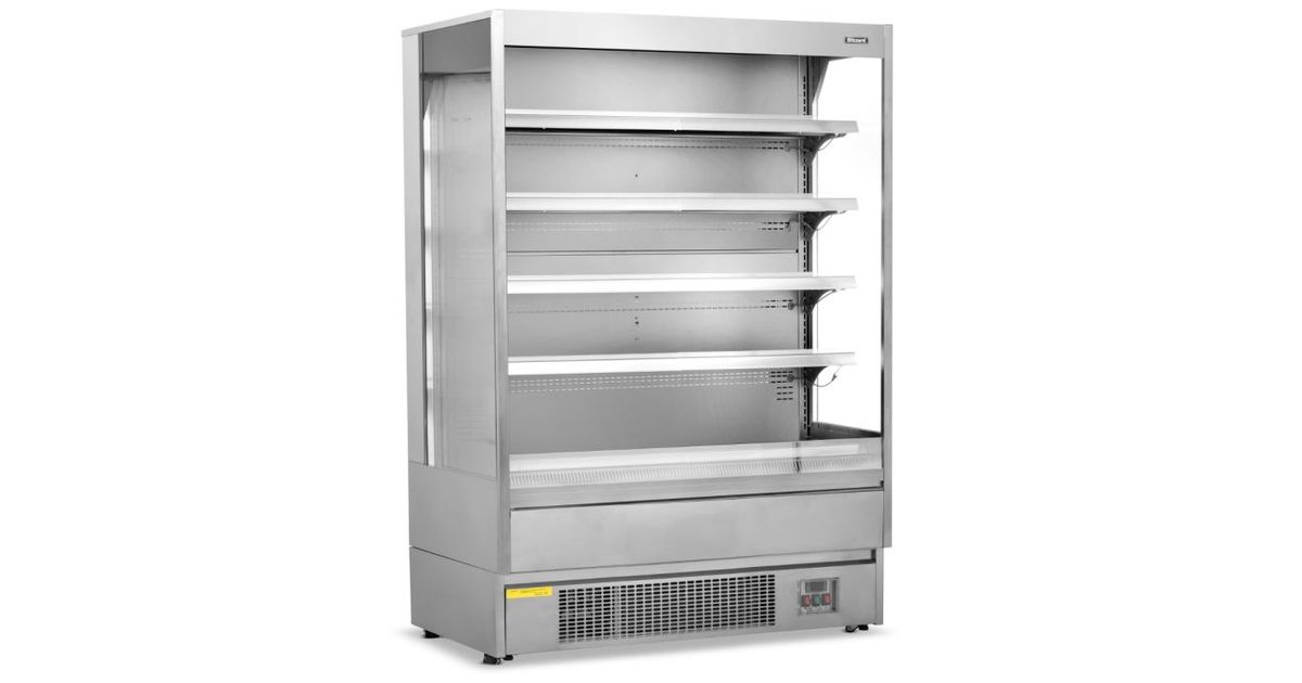 Blizzard BTD130SSV2 1315mm Wide Stainless Steel Multideck Display ...