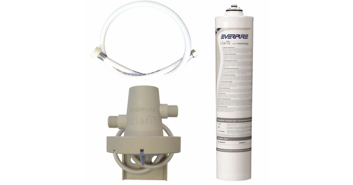 Aqua Cure Everpure CLARISMKIT Filter Kit For Water Areas Over 180ppm (Includes Filter, Filter ...