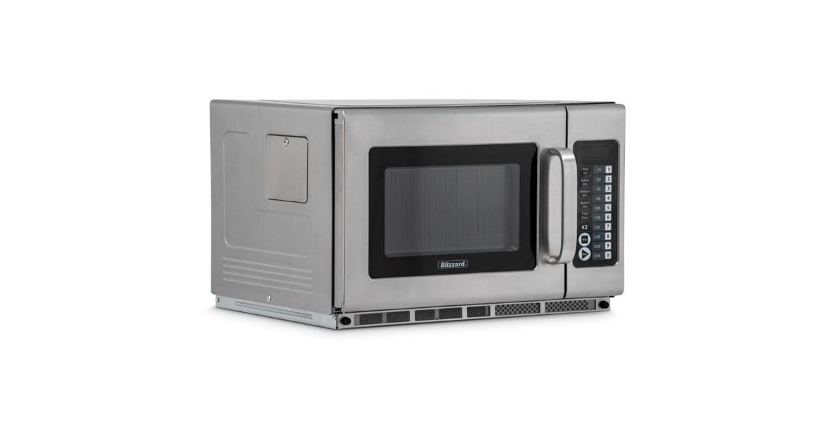 Blizzard BCM2100 Programmable 34 litre 2100w Commercial Microwave Oven ...