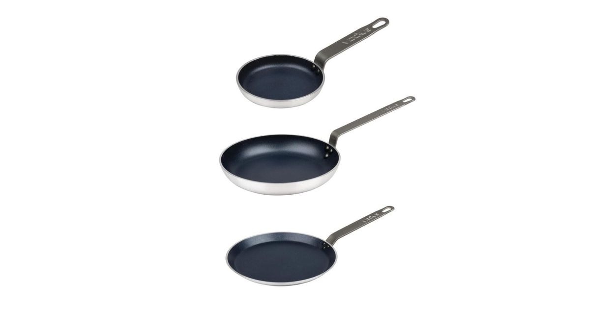 Vogue S205 Aluminium Non-Stick Frying Pans (Pack of 3) - Catering ...