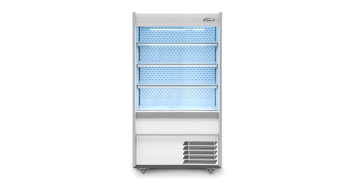 Williams Gem R100-WCN 960mm Wide White Slimline Multideck Display ...
