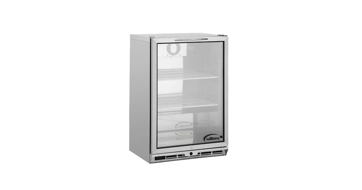 Williams BC1H850SS 142 Ltr Undercounter Single Glass Door Reduced ...