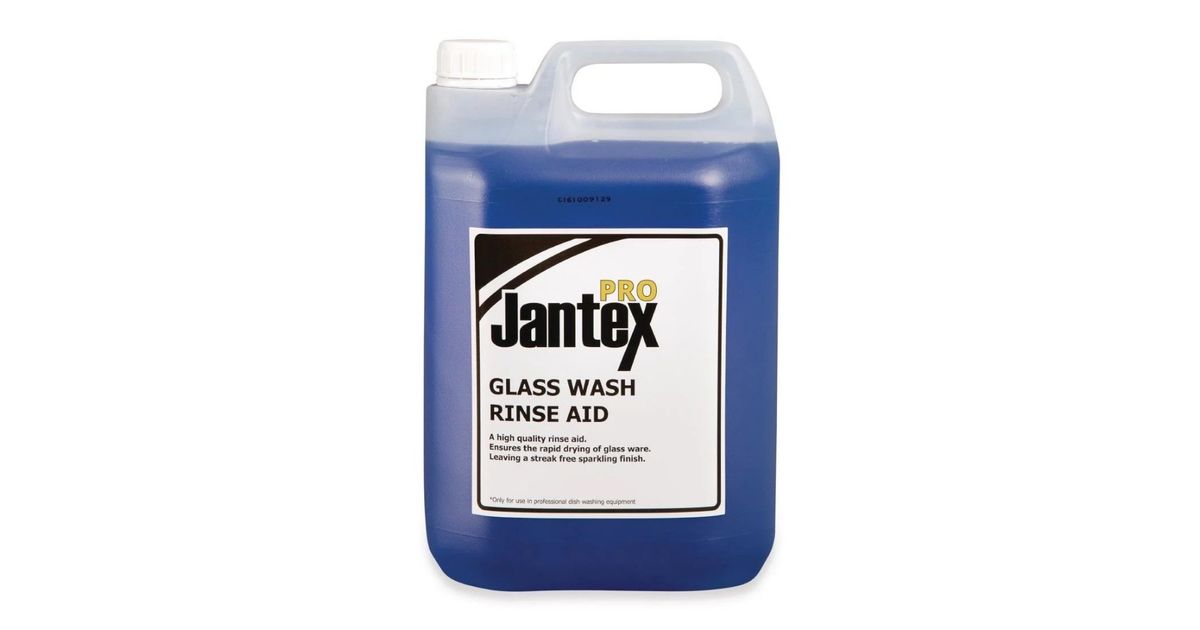 Jantex GM984 Glasswasher Rinse Aid 5Ltr - Catering Appliance Superstore