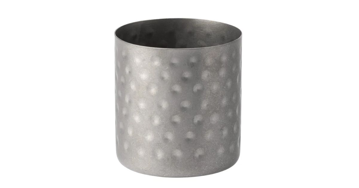 Utopia Vintage Steel HX601 Stainless Steel Hammered Chip Cups 85mm ...