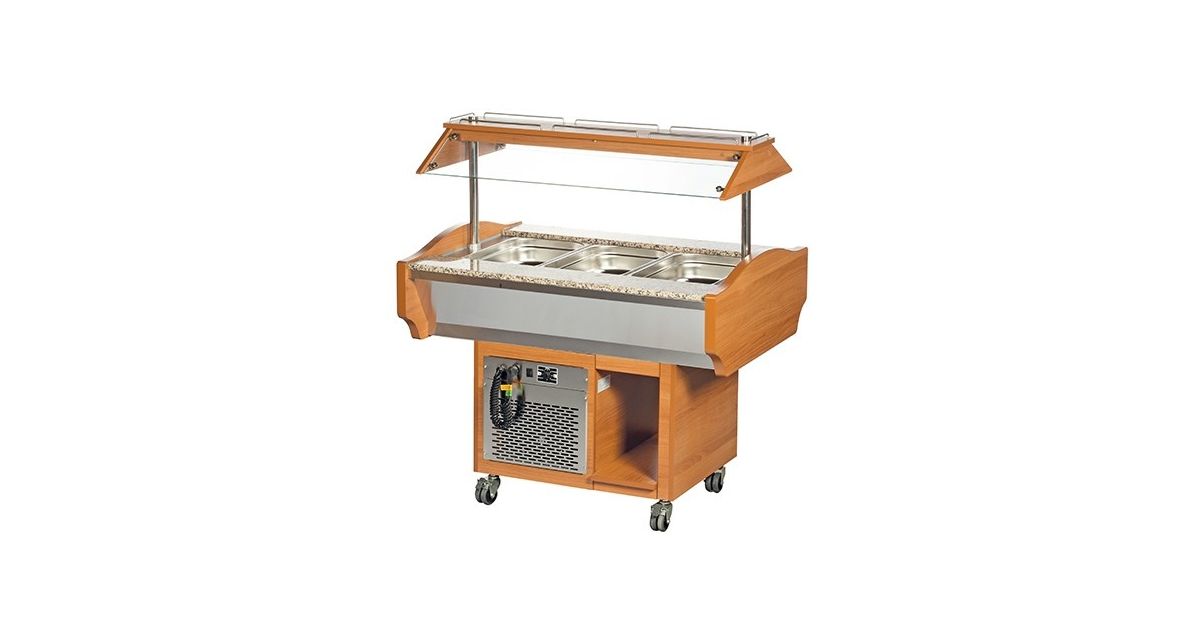 Blizzard GB3-COLD Refrigerated Salad/Buffet Bar - Catering Appliance ...