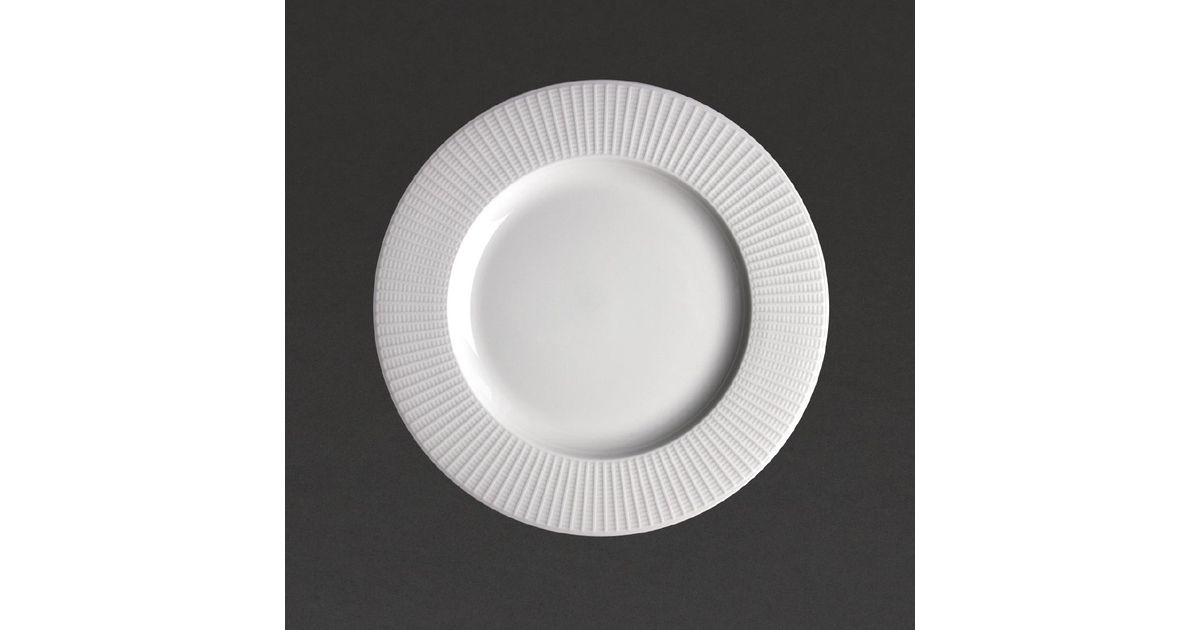 Steelite Willow Rimmed Plates