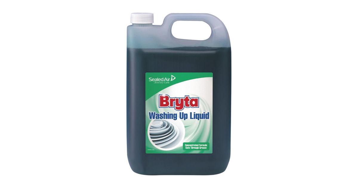 Bryta CD753 Washing Up Liquid Concentrate 5Ltr (Pack of 2) - Catering ...