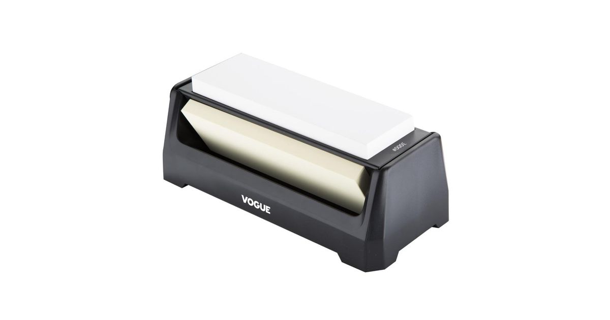 Vogue CX055 Stone Knife Sharpening Kit - Catering Appliance Superstore