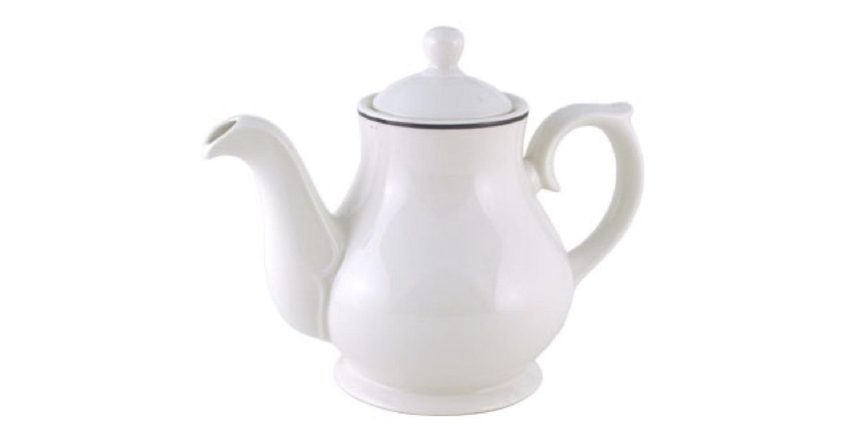 Churchill Black Line P702 Tea and Coffee Pots 852ml (Pack of 4 ...