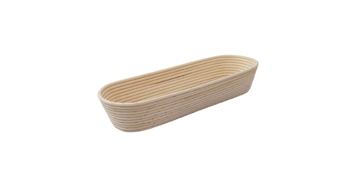Schneider DW280 Oval Bread Proving Basket Long 2000g - Catering ...