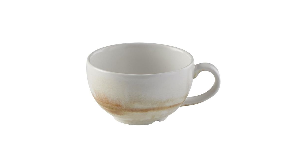 Dudson Makers Finca FS784 Cappuccino Cups Sandstone 227ml (Pack of 12 ...