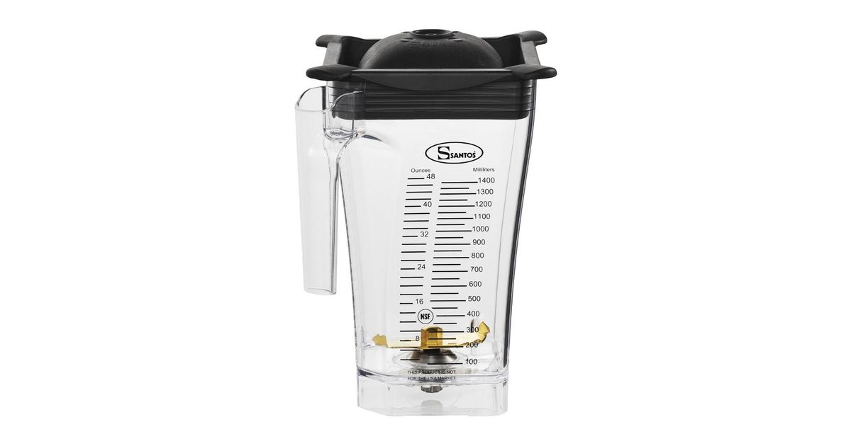 Santos AM455 2 Ltr Plastic Jug for No.66 Bar Blender - Catering Appliance Superstore
