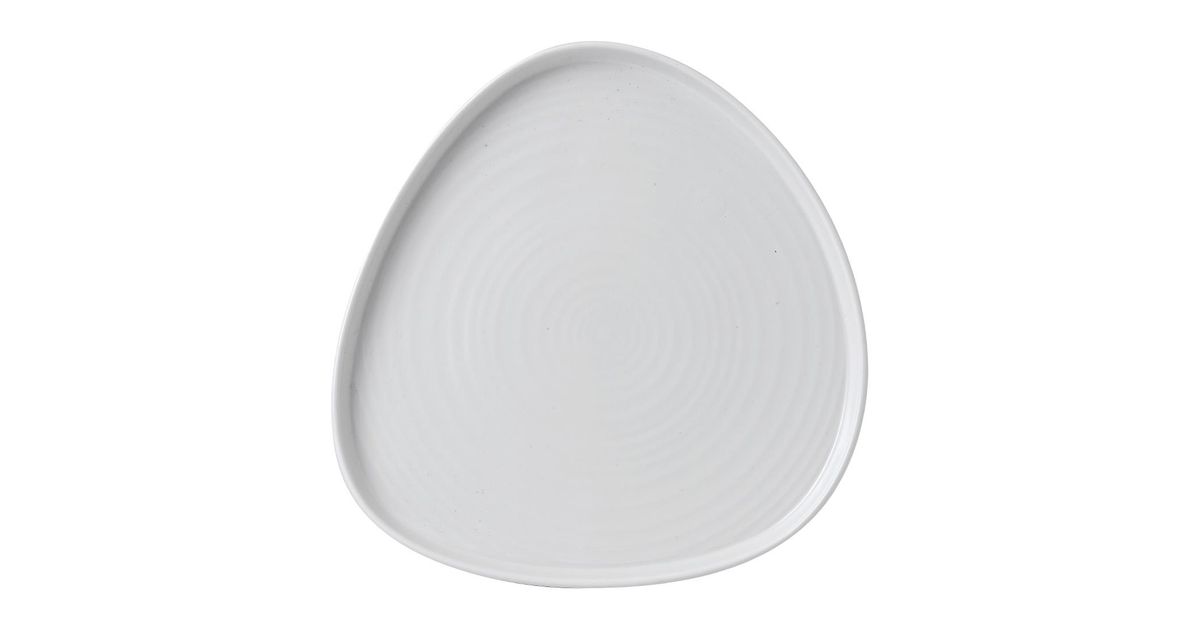 Churchill FR070 White Triangle Walled Chefs Plates 260mm (Pack of 6 ...