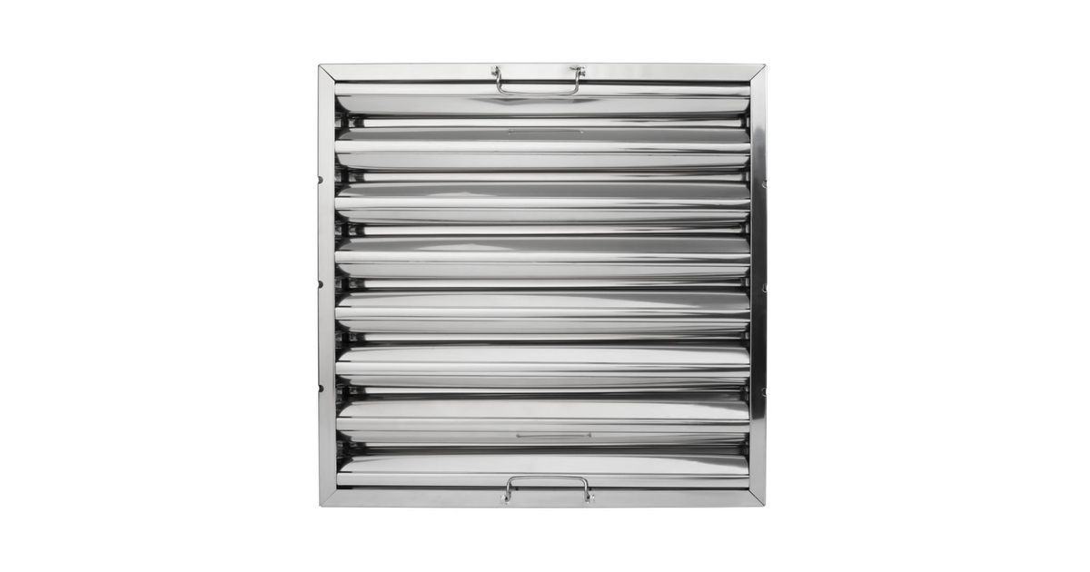 Non Branded AD768 Kitchen Canopy Baffle Filter 495 x 495mm - Catering ...