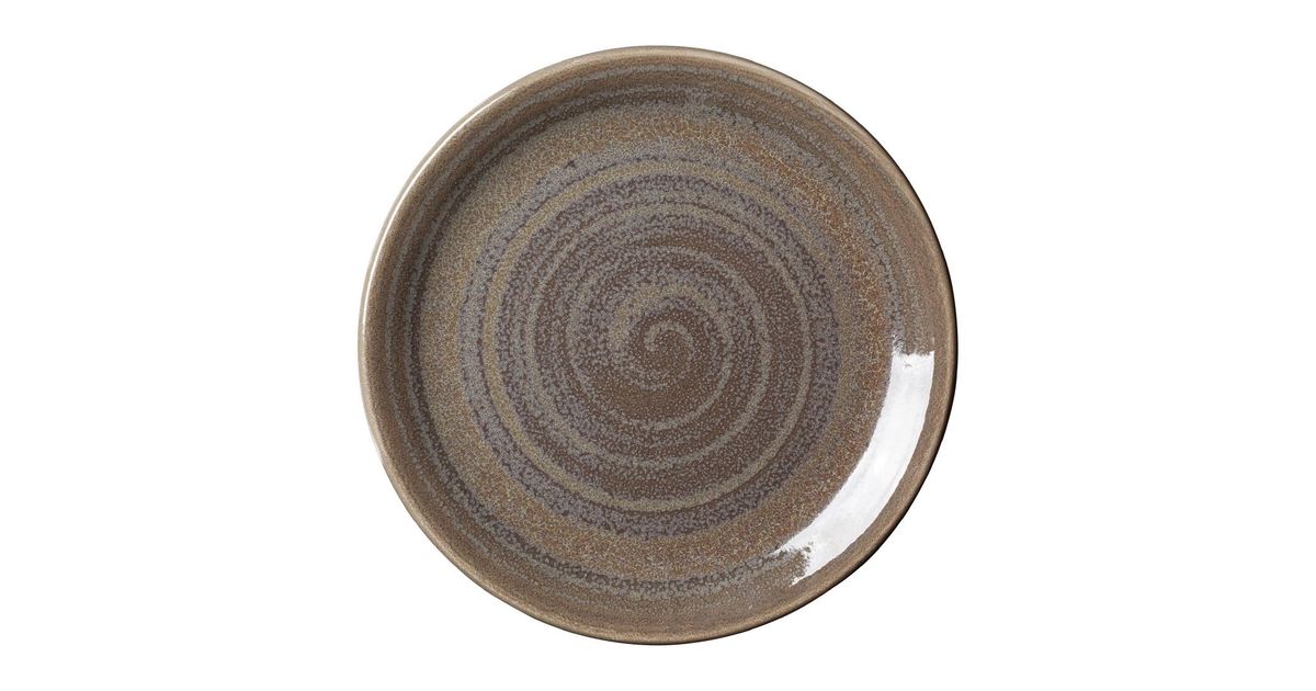 Steelite Revolution VV1923 Granite Coupe Plates 202mm (Pack of 12 ...