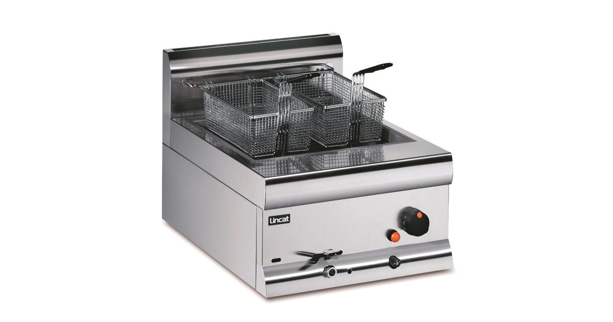 Lincat Silverlink 600 Countertop Single Tank Gas Fryers