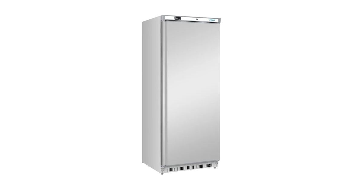 Polar C-Series PC006 600 Ltr Upright Single Door Stainless Steel Fridge ...
