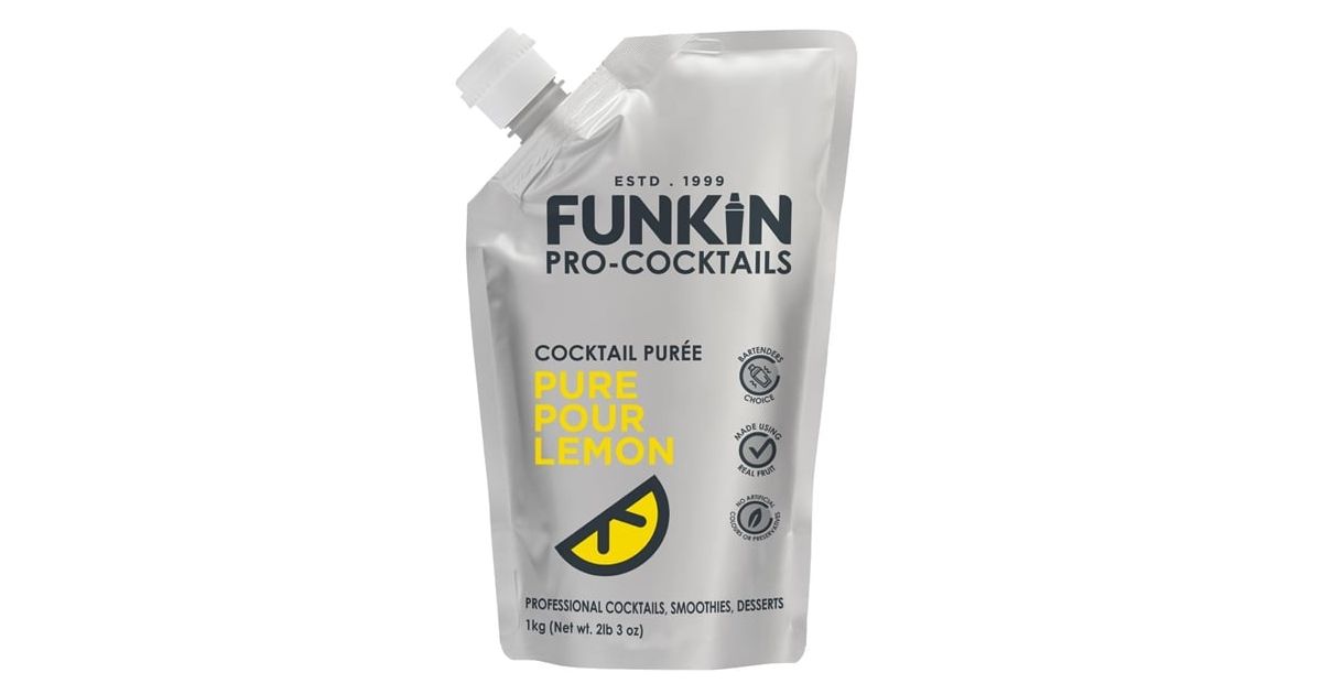 Funkin CF720 Cocktail Puree Lemon Juice 1KG - Catering Appliance Superstore