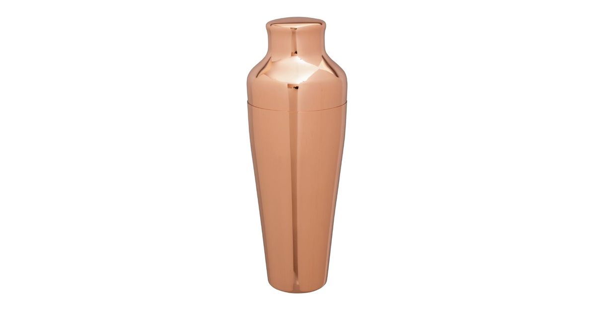 Beaumont CZ397 Copper Plated Two Piece Art Deco Shaker - Catering ...