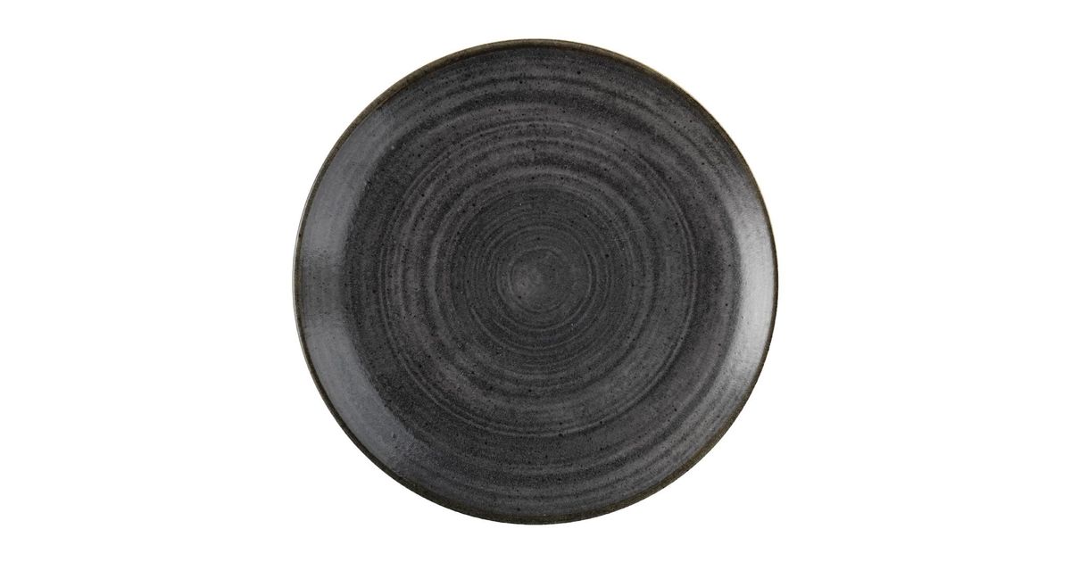 Churchill Raw Evolve FS837 Coupe Plates Black 260mm (Pack of 12 ...