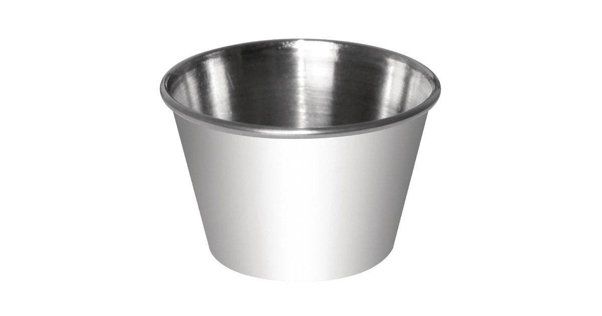 Olympia CD478 Stainless Steel Dipping Pot 230ml (Pack of 12) - Catering ...