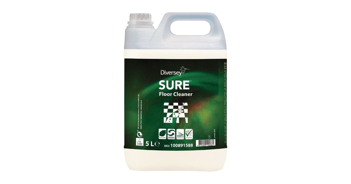 Diversey SURE CX826 Floor Cleaner Concentrate 5 Ltr - Catering ...
