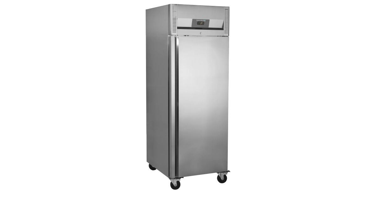 Tefcold RF710X1 599 Ltr Upright Single Door Stainless Steel Freezer ...