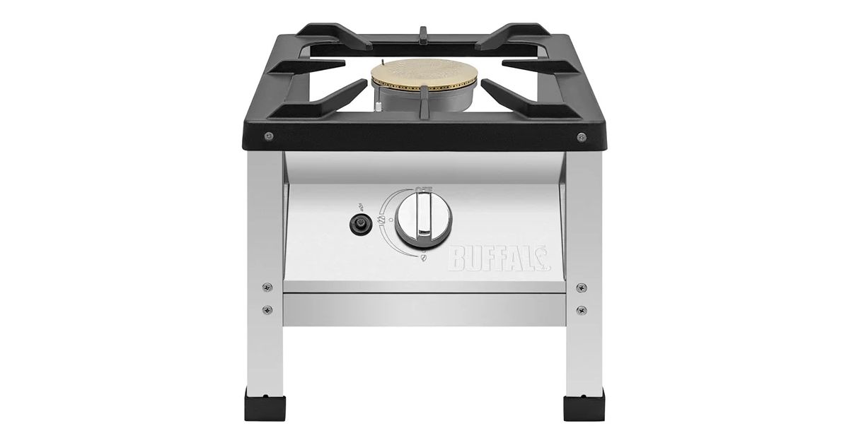 Buffalo HZ898 Propane Gas 1 Burner Hob - Catering Appliance Superstore
