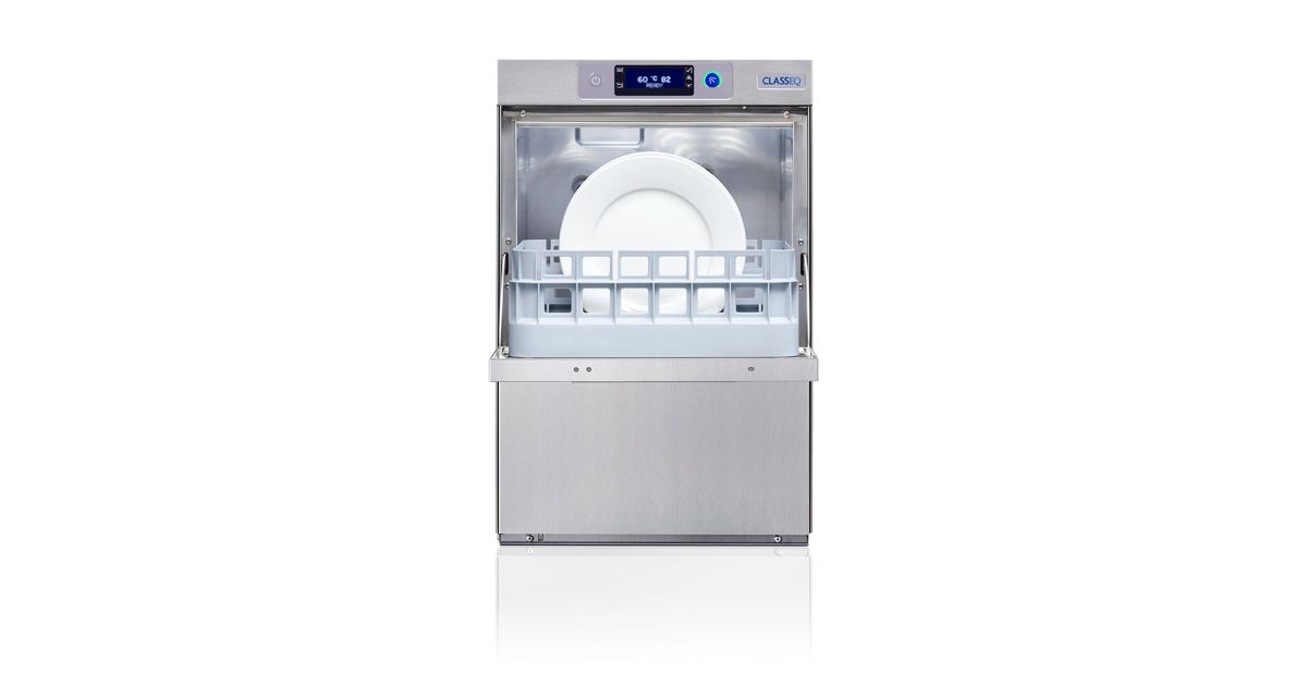 Classeq C400D-3P 9 Plate Undercounter Dishwasher with Drain Pump, Break ...