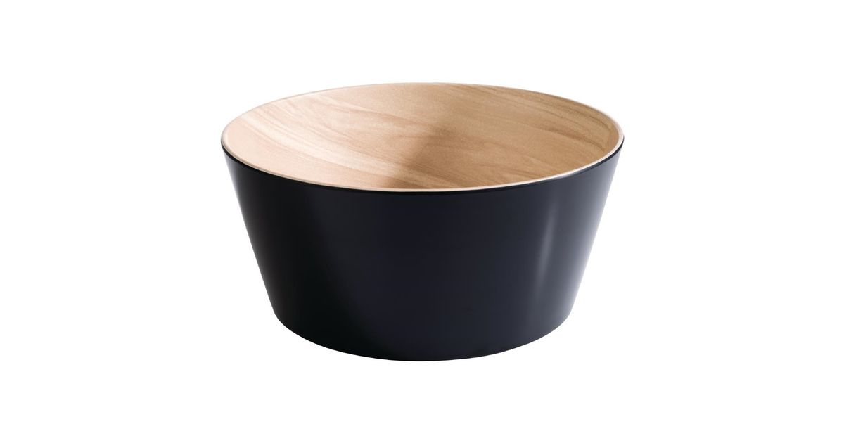 APS Frida FB821 Bowl Wood & Black 250ml - Catering Appliance Superstore