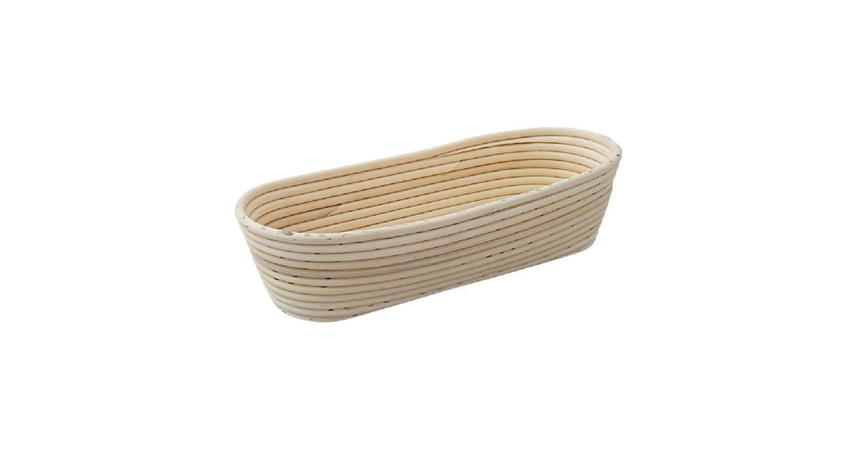 Schneider DW278 Oval Bread Proving Basket Long 1 KG - Catering ...