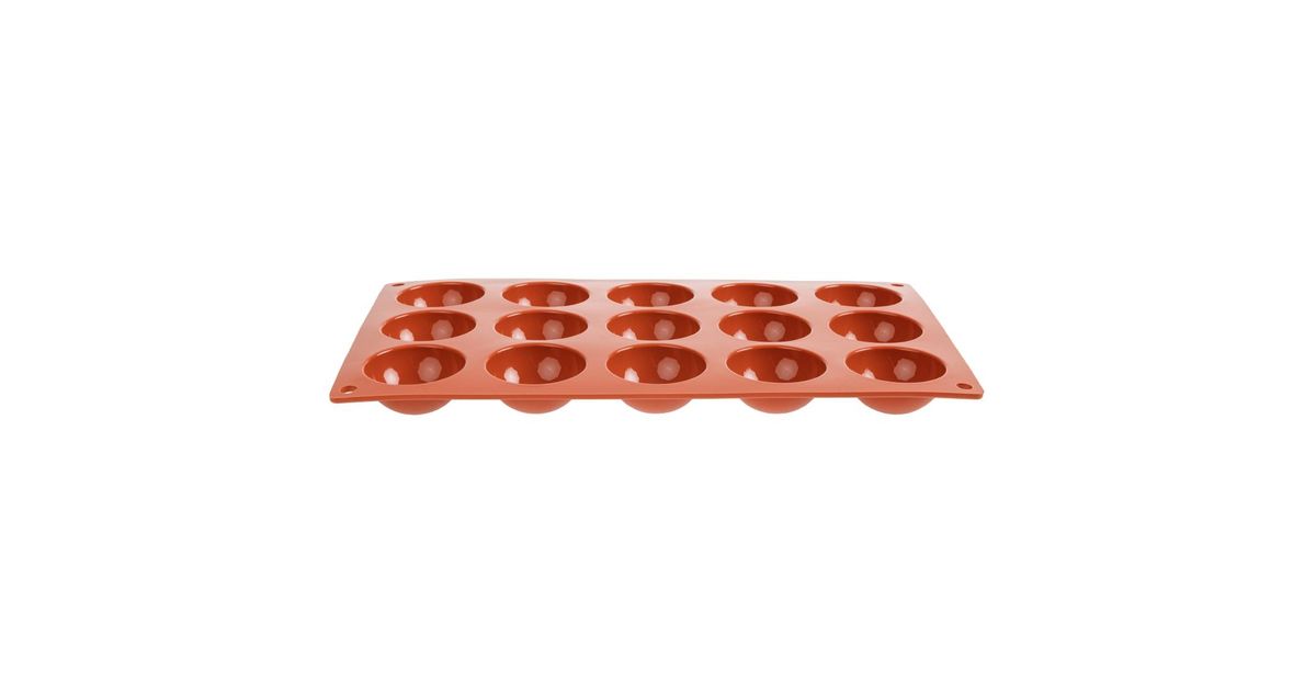 Pavoni Formaflex N936 Silicone Half Sphere Mould 15 Cup - Catering ...