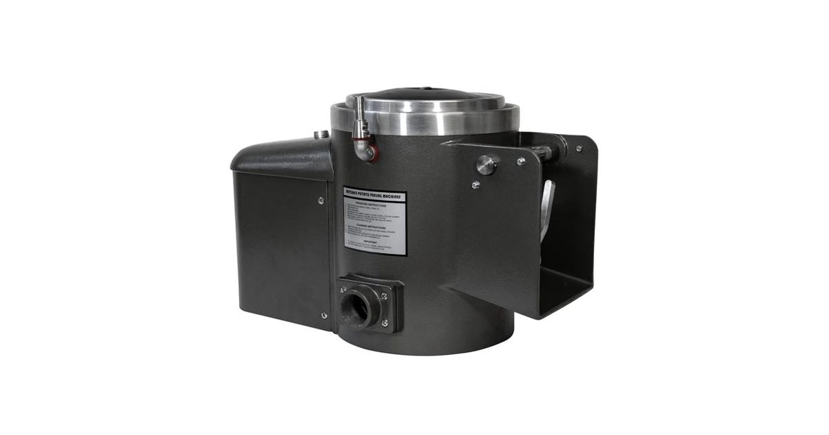 Metcalfe EP10-IN 4.5kg Potato Rumbler Grey with Installation Kit ...