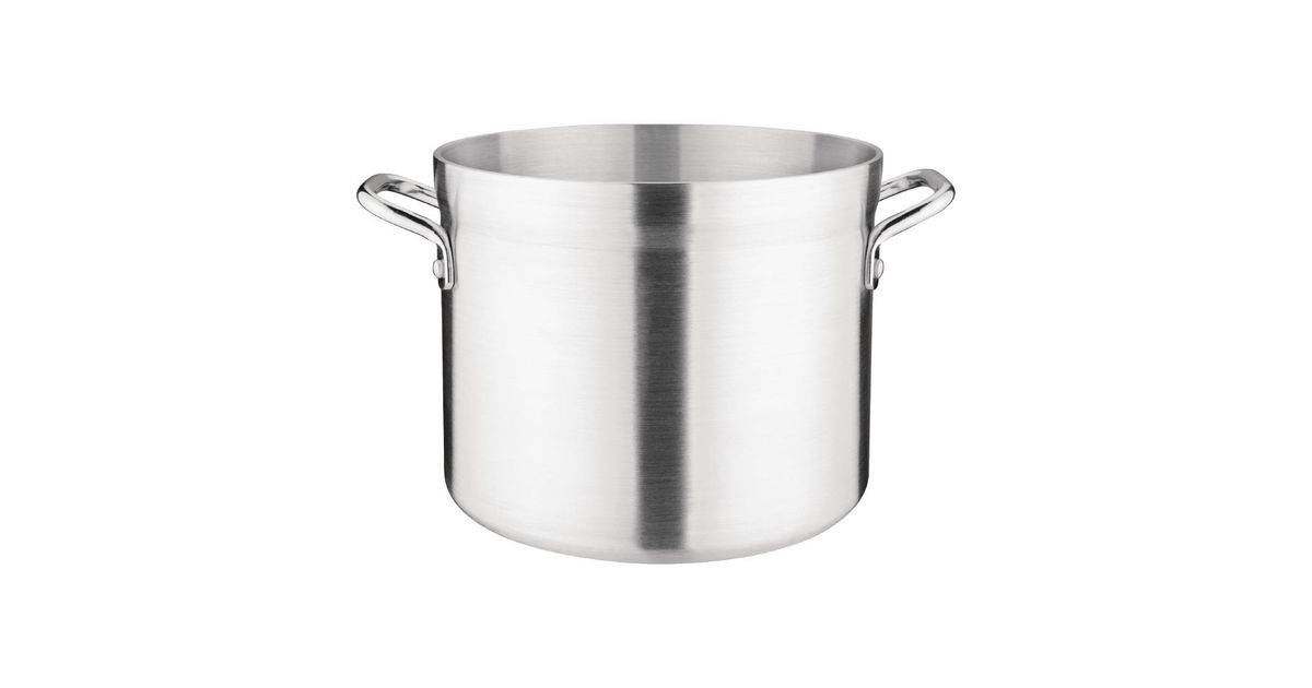 Vogue S349 Aluminium Deep Boiling Pot 254mm - Catering Appliance Superstore
