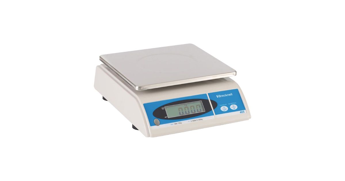 Brecknell 405-6-LCD Electronic Bench Scales 6kg - Catering Appliance Superstore