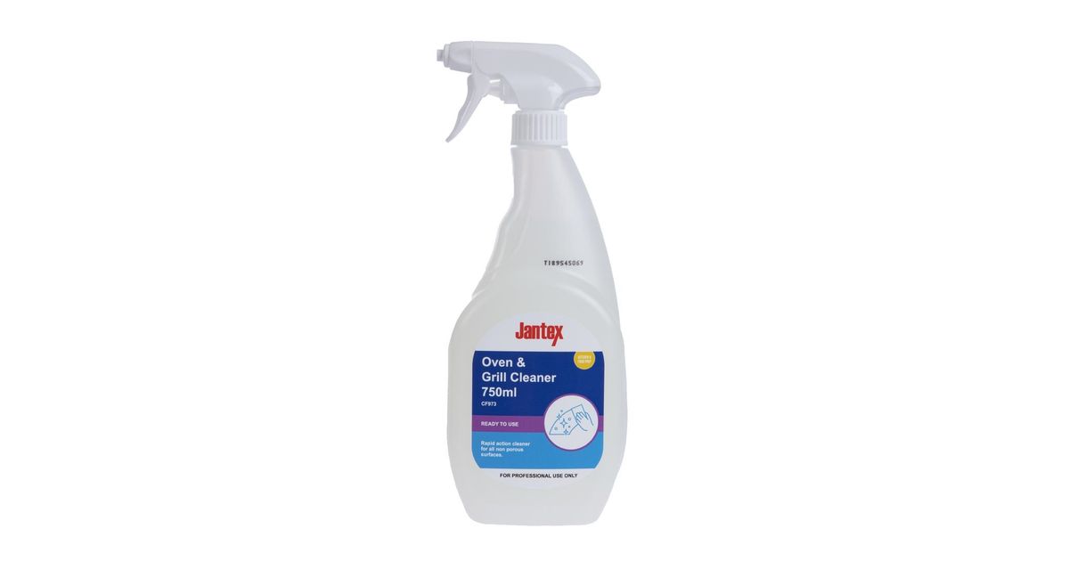 Jantex CF973 Oven & Grill Cleaner Ready To Use 750ml - Catering ...