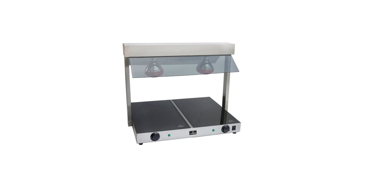 Chefmaster HED240 Countertop Heated Display With Gantry (2 x 1/1 GN ...