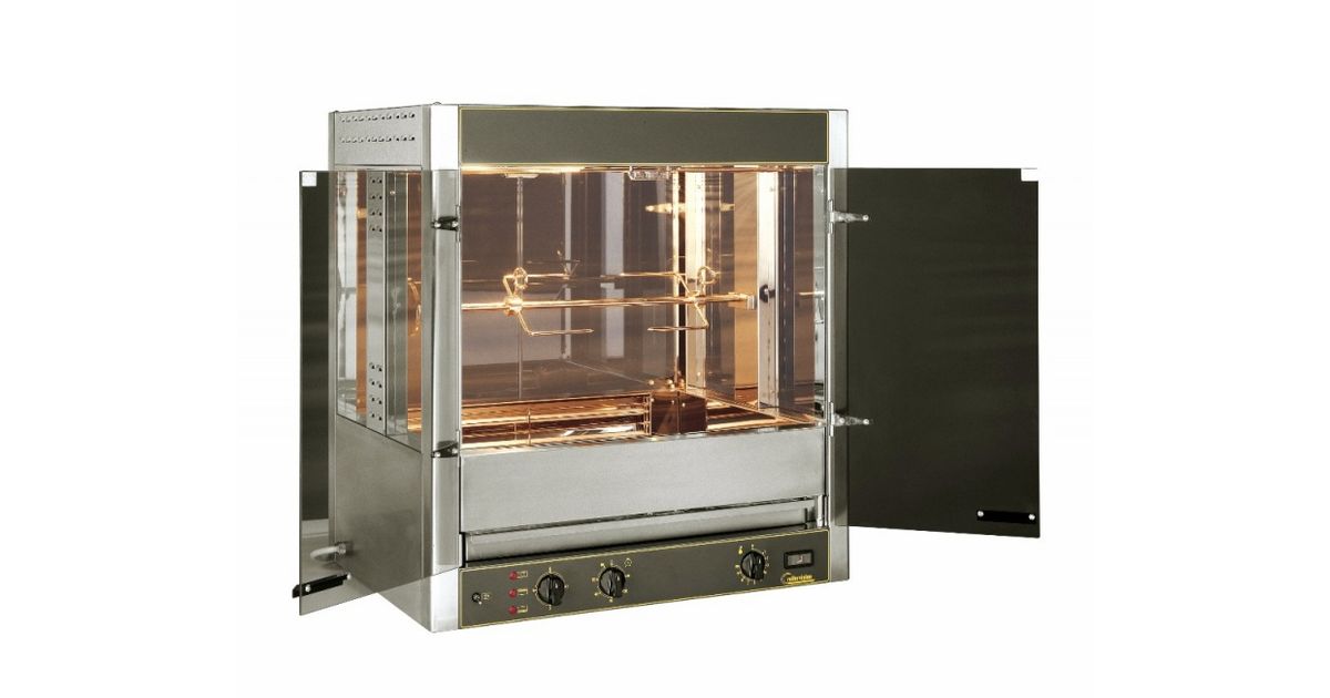 Roller Grill RBE25 Electric Panoramic Rotisserie - 3 Phase - Catering ...