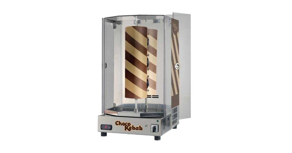 JM Posner CHKEBABFULLPK Choco 470mm Electric Chocolate Kebab Machine ...