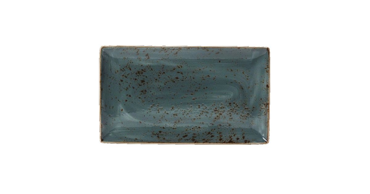 Steelite Craft V011 Blue Rectangular Platters 330 x 125mm (Pack of 6 ...