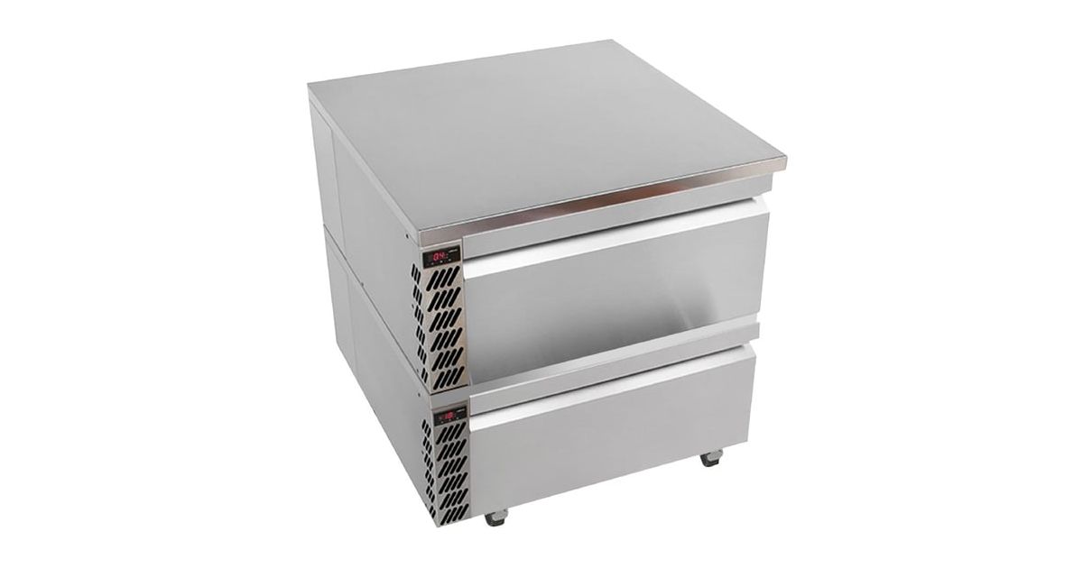 Williams VRWCD1S 2 x 2/1GN Stainless Steel Dual Temperature Fridge ...